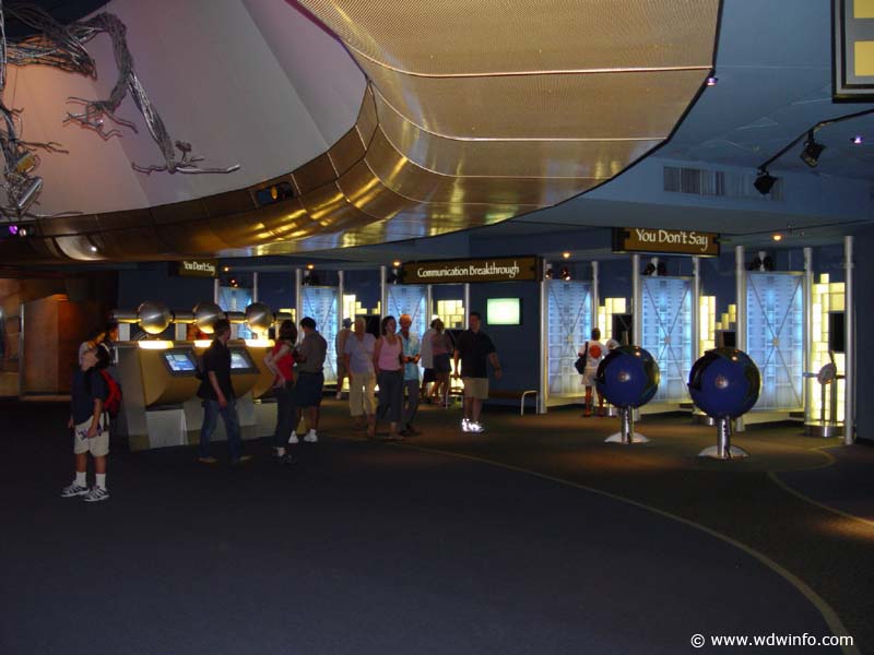 Epcot Photos, Spaceship Earth - Spaceshiip_Earth_Ride_Exit_001