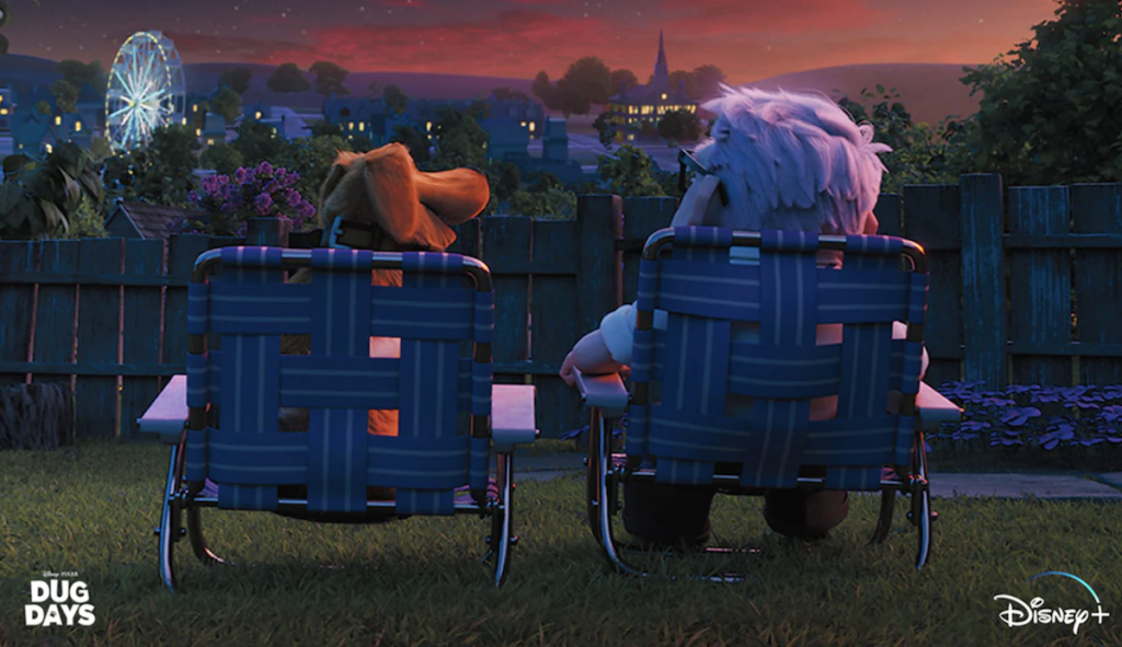 Carl From Up Appears to be Dating In New 'Dug Days' Short