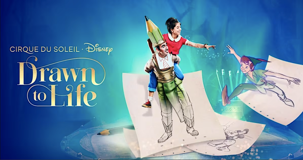 2025 Tickets On Sale for Cirque du Soleil’s ‘Drawn to Life’ at Disney ...