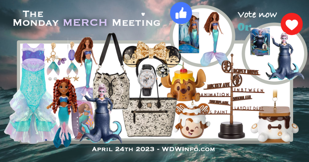 New Disney Merch: Little Mermaid, Munchlings & Picnic Dooney