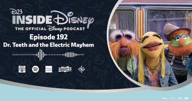 New D23 Inside Disney: Dr. Teeth and the Electric Mayhem