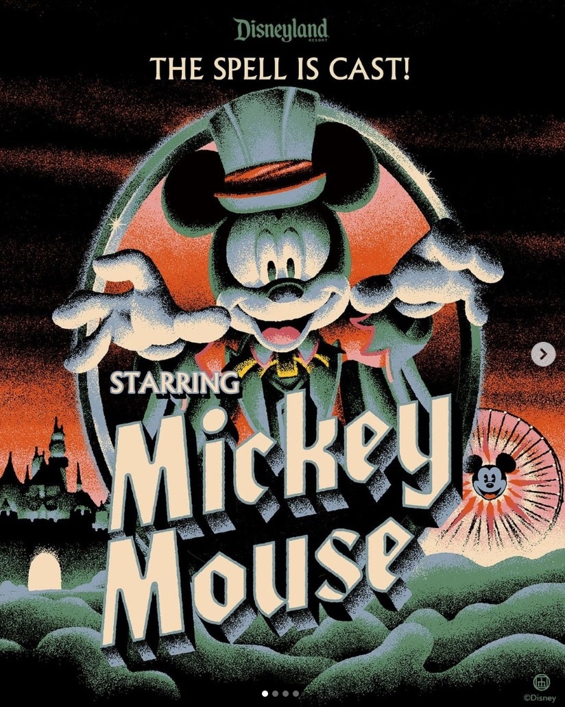 See the New Perfectly Spooky Character Posters for Disneyland | The DIS