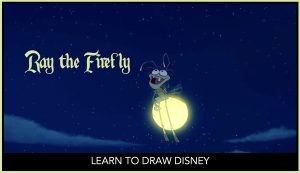 Learn To Draw Disney’s Ray the Firefly
