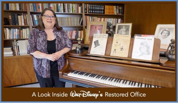 See the Details of Walt Disney’s Restored Office