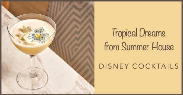Have You Tried The Tropical Dreams Cocktail At Summer House?