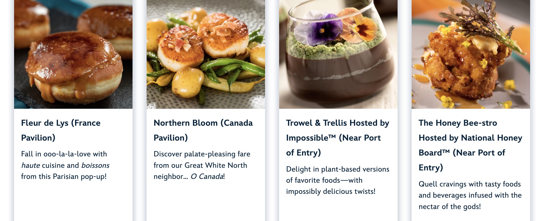 How To Enjoy All the Best Eats & Sips at Flower & Garden | The DIS