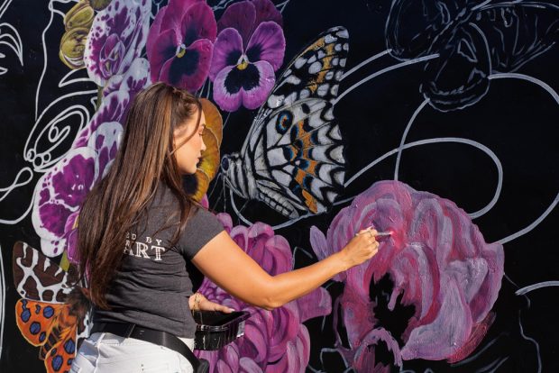 Beautiful New Art Installation at Disney Springs’ Art Walk