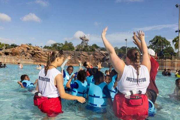 Walt Disney World Hosts World’s Largest Swimming Lesson at Typhoon ...