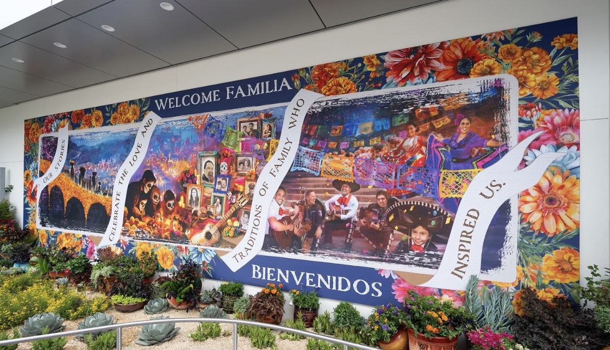Brand New Mural Welcomed in Downtown Disney at Disneyland