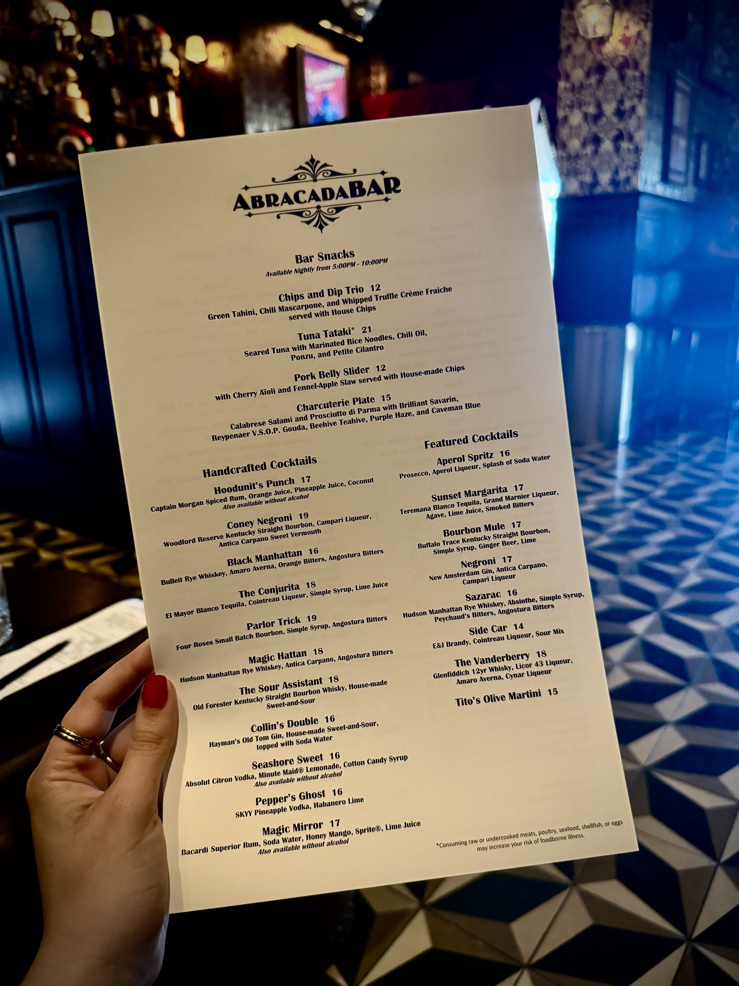 Is It All an Illusion? The Boardwalk’s AbracadaBAR