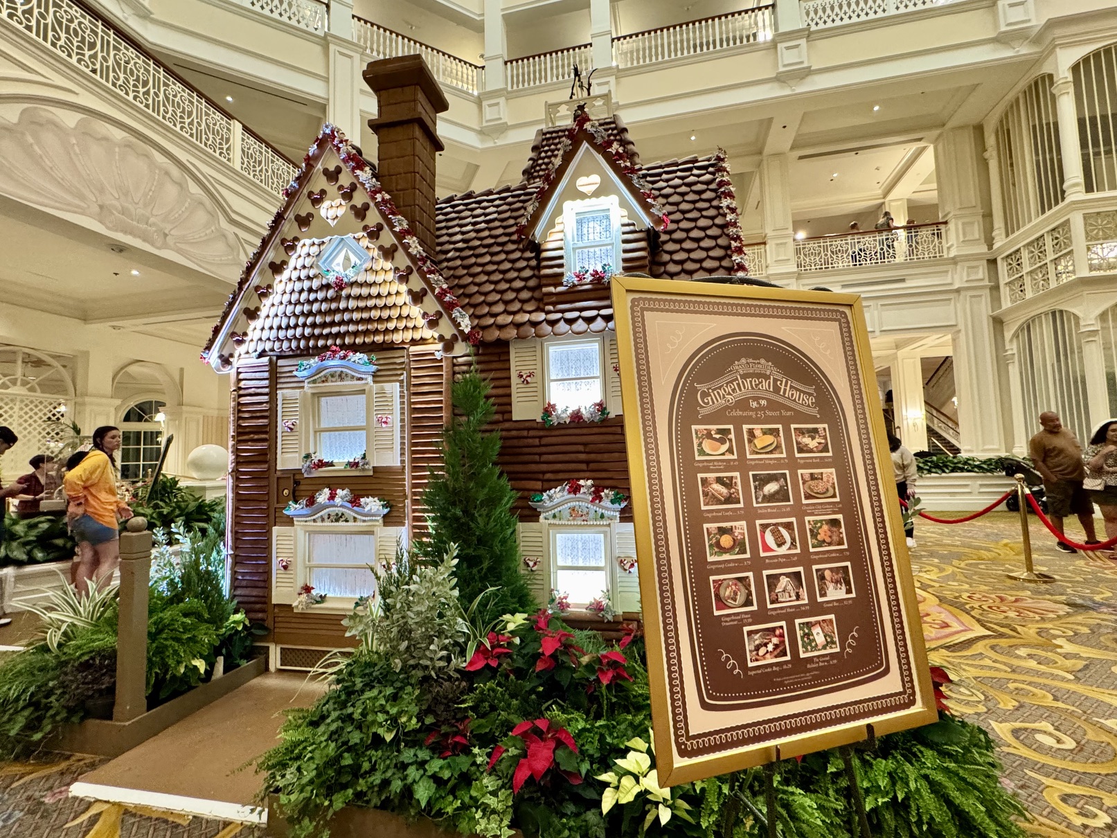 Checking Out the 25th Gingerbread House at Disney’s Grand Floridian ...