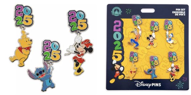 New 2025 Character Pins Arrive at Disney Store | The DIS
