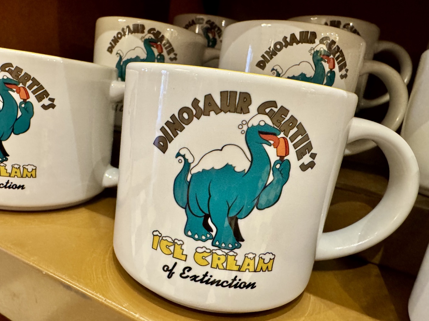 Dinosaur Gertie Mugs are BACK at Disney’s Hollywood Studios