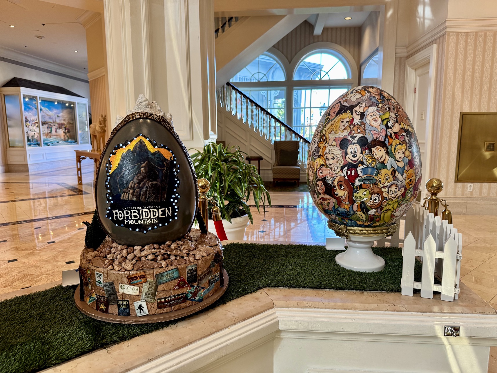 New 2025 Easter Egg Display at Disney’s Grand Floridian Resort