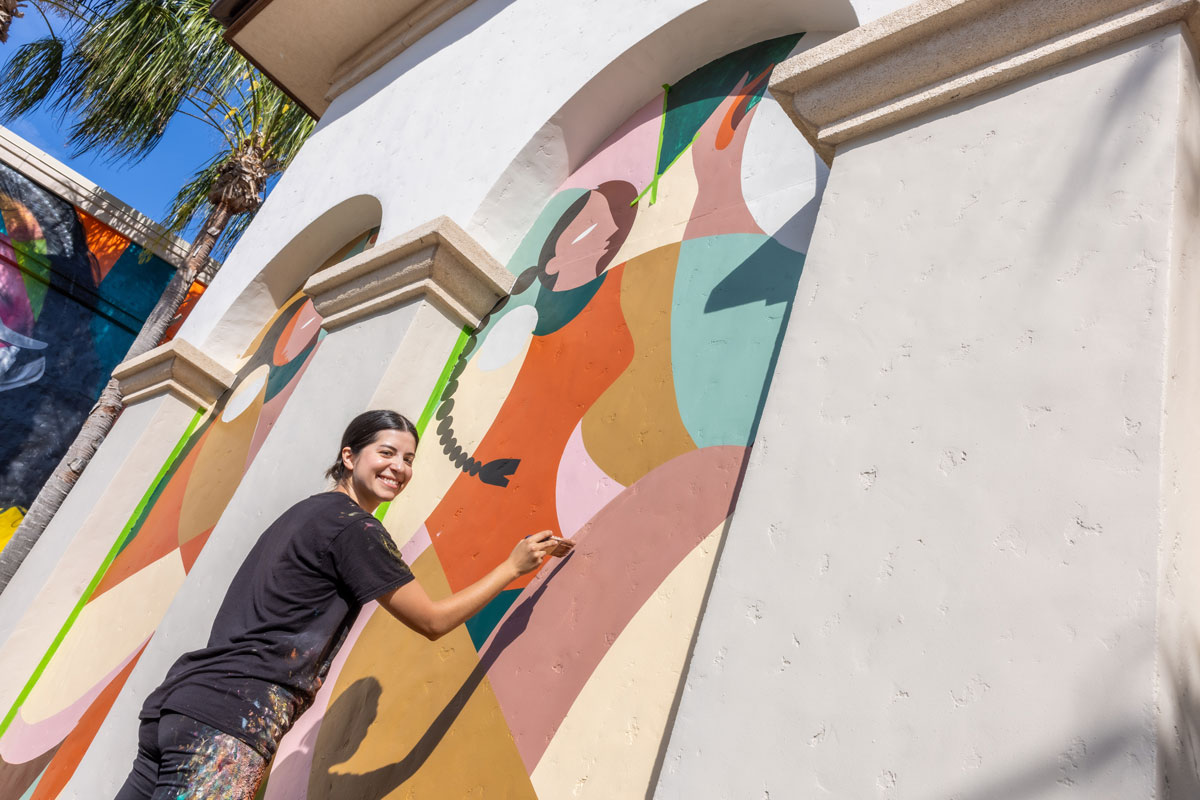 New Disney Springs Mural by Liz Flores Honors Women’s History