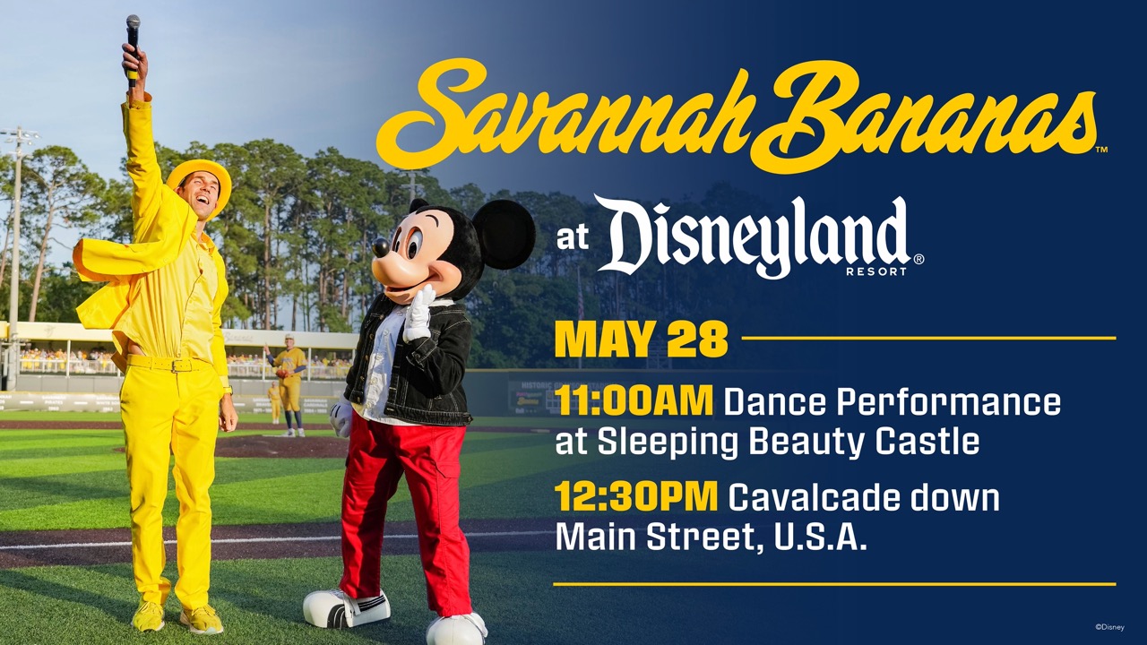 Savannah Bananas at Disneyland: Today’s Performance Details | The DIS