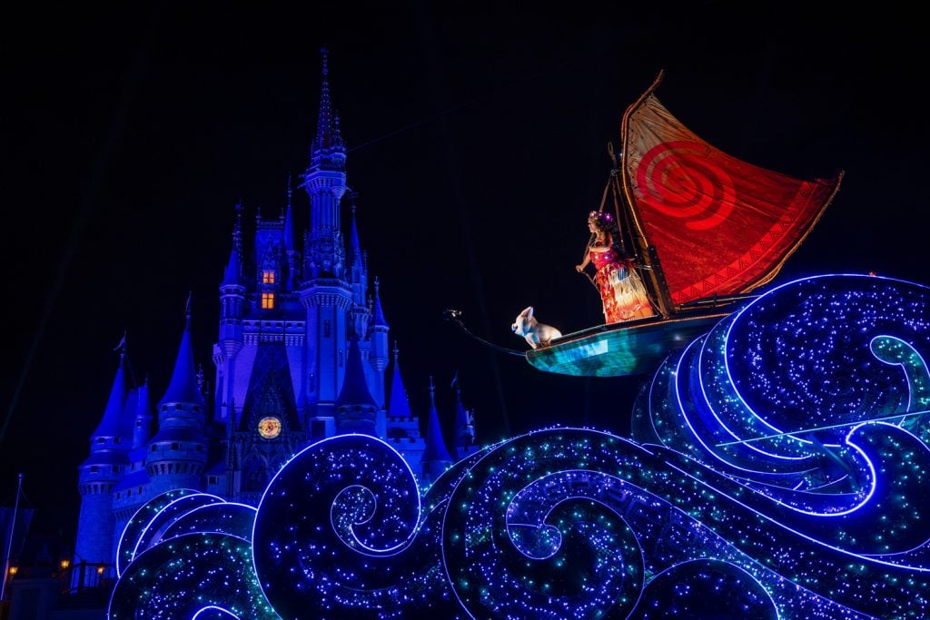 Route Update for Disney Starlight Parade at Magic Kingdom