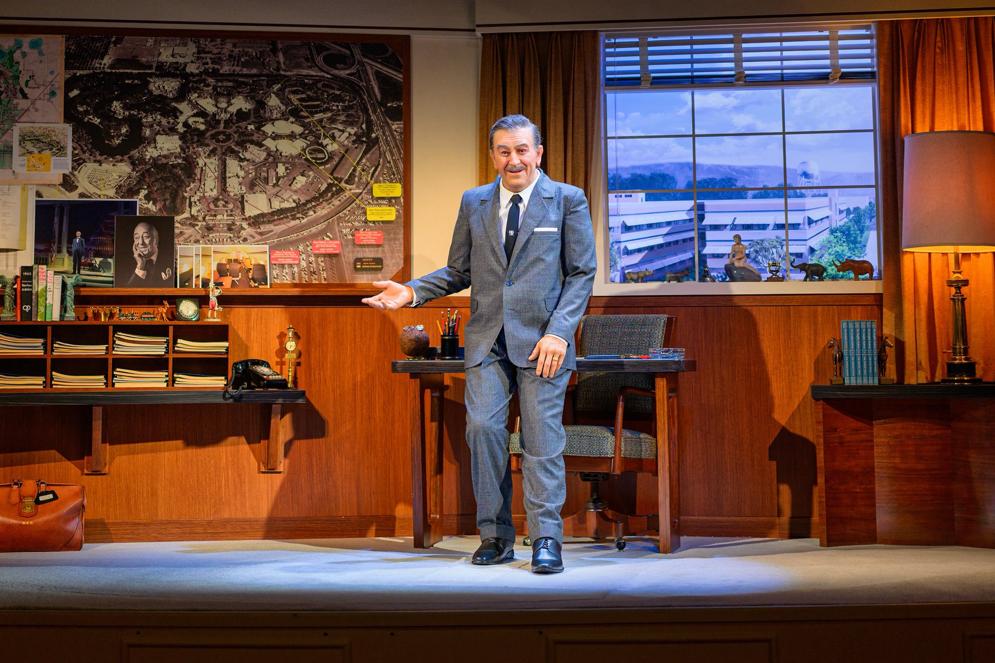 New Walt Disney Animatronic Unveiled at Disneyland | The DIS