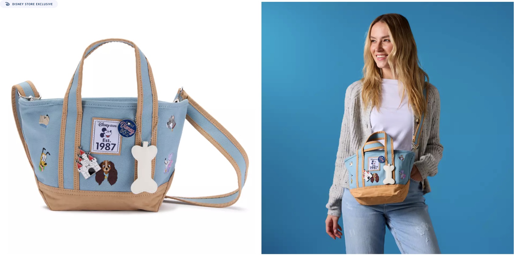 New Disney Dogs Disney Store Est. 1987 Totes | The DIS