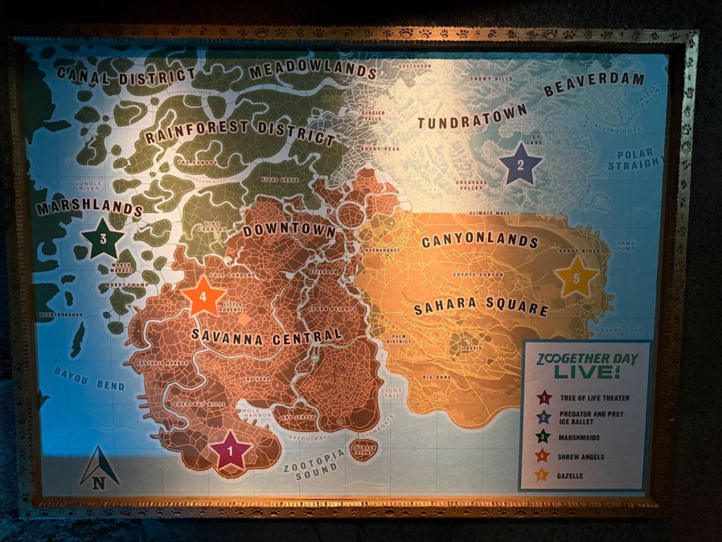 Photo Preview Tour of NEW ‘Zootopia: Better Zoogether’ Show at Disney ...