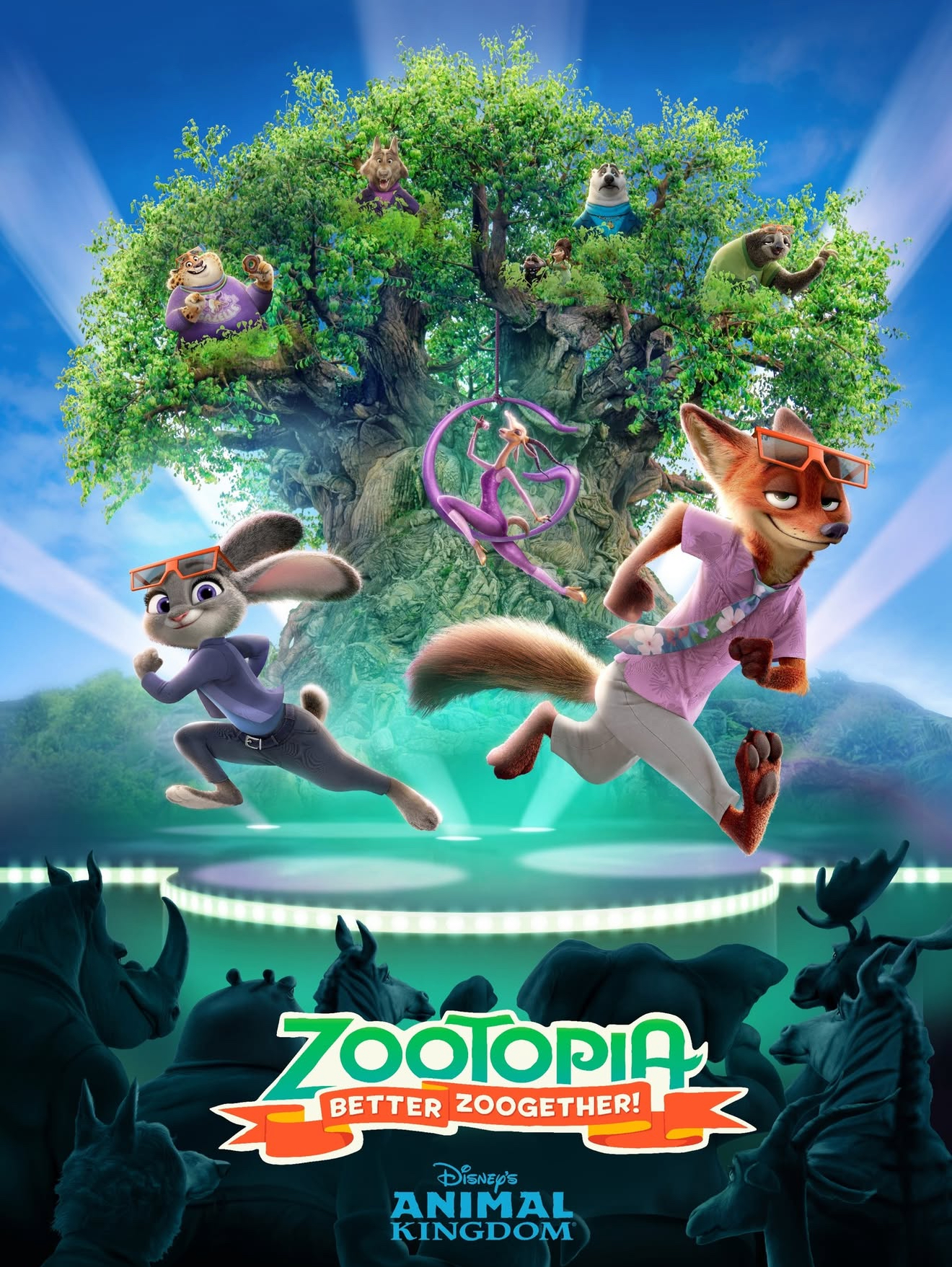 NEW Attraction Poster Unveiled for Zootopia: Better Zoogether!