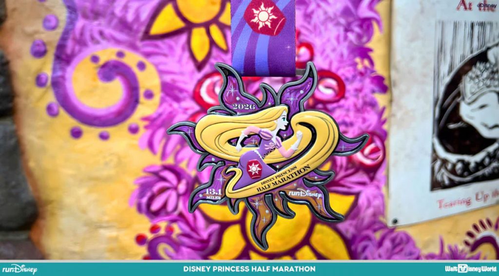 runDisney Shares FIRST LOOK at 2026 Princess Half Marathon Medals | The DIS