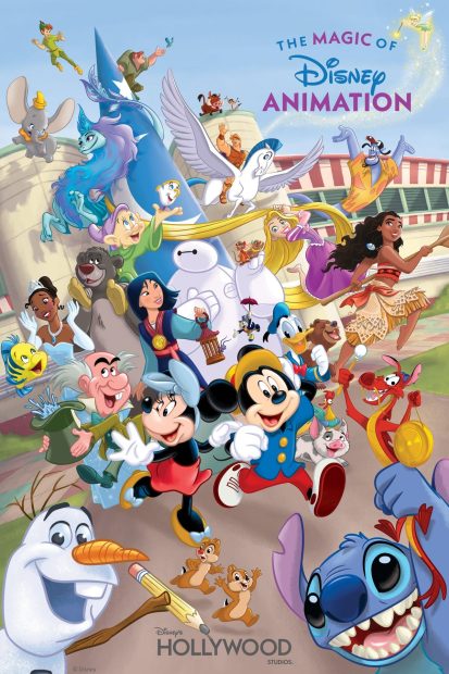New Map & Concept Art Unveiled for Magic of Disney Animation at ...