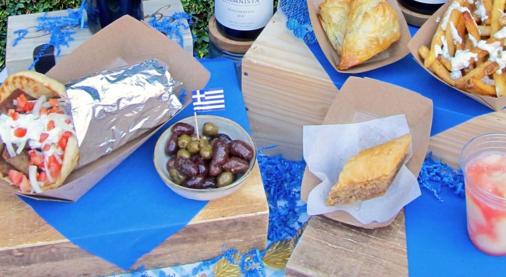 Greek Experience Returns at The Basket by Wine Bar George