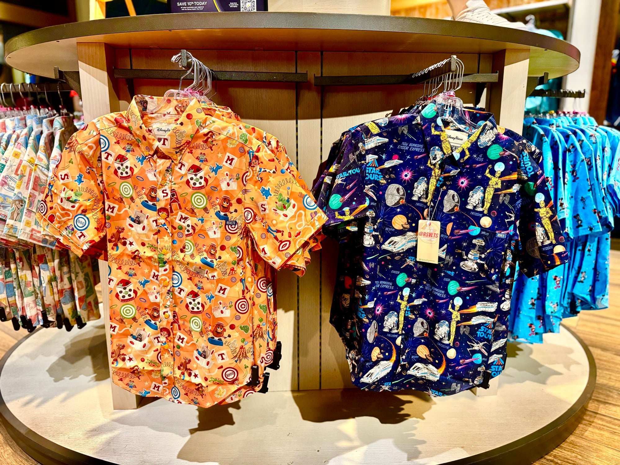 New RSVLTS Disney Parks Shirts Feature Figment, Star Tours, and More