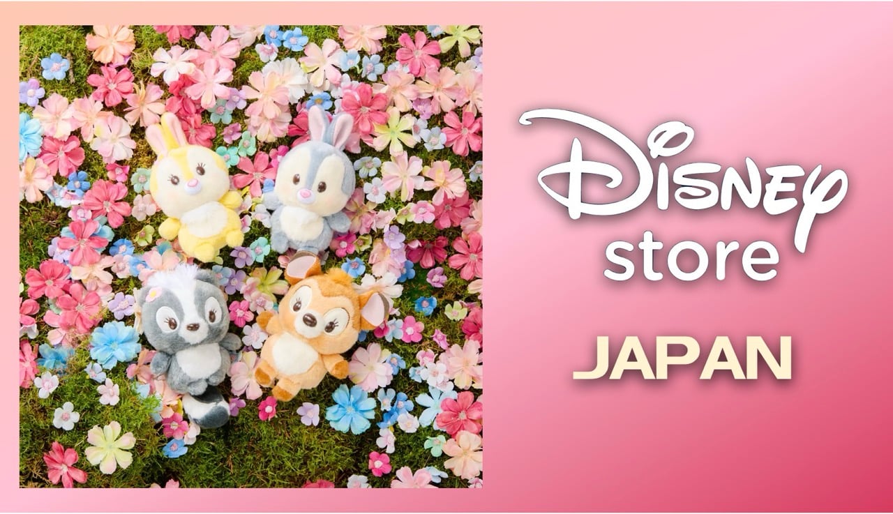 New Plush Bambi Friends From Disney Store Japan