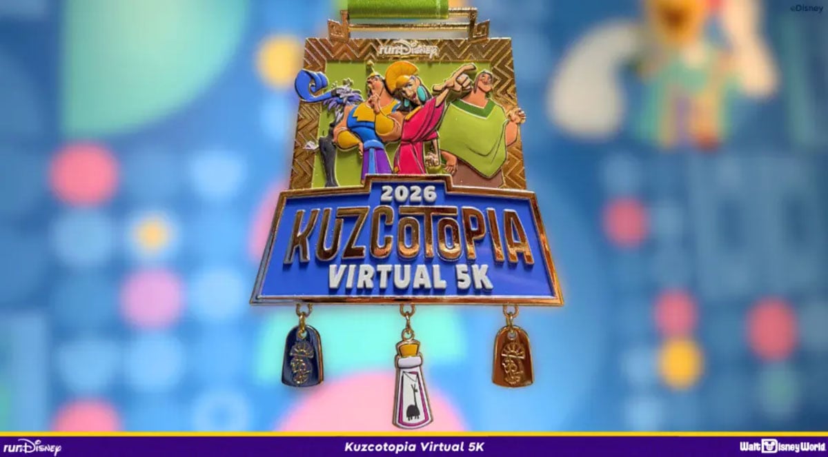 NEW Reveal: 2026 runDisney Virtual Series Medals Go Retro - Disney by Mark