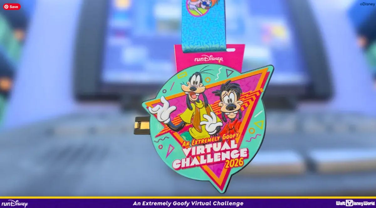 NEW Reveal: 2026 runDisney Virtual Series Medals Go Retro - Disney by Mark