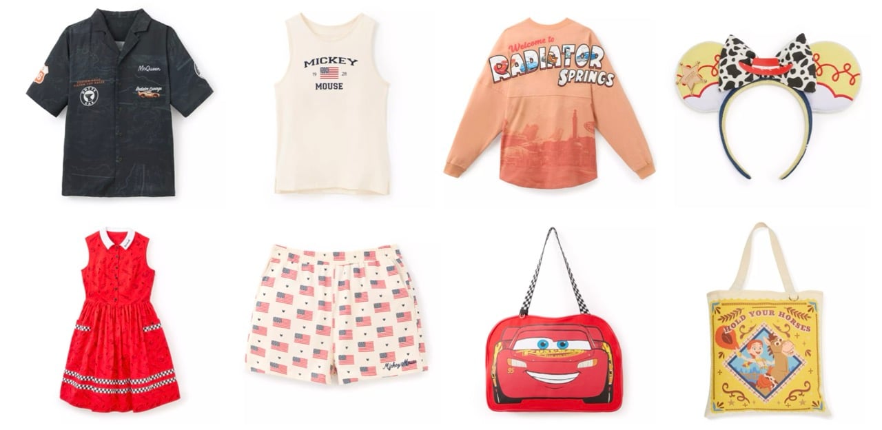 New Disney Merch: Cars 20th, Toy Story + More Americana