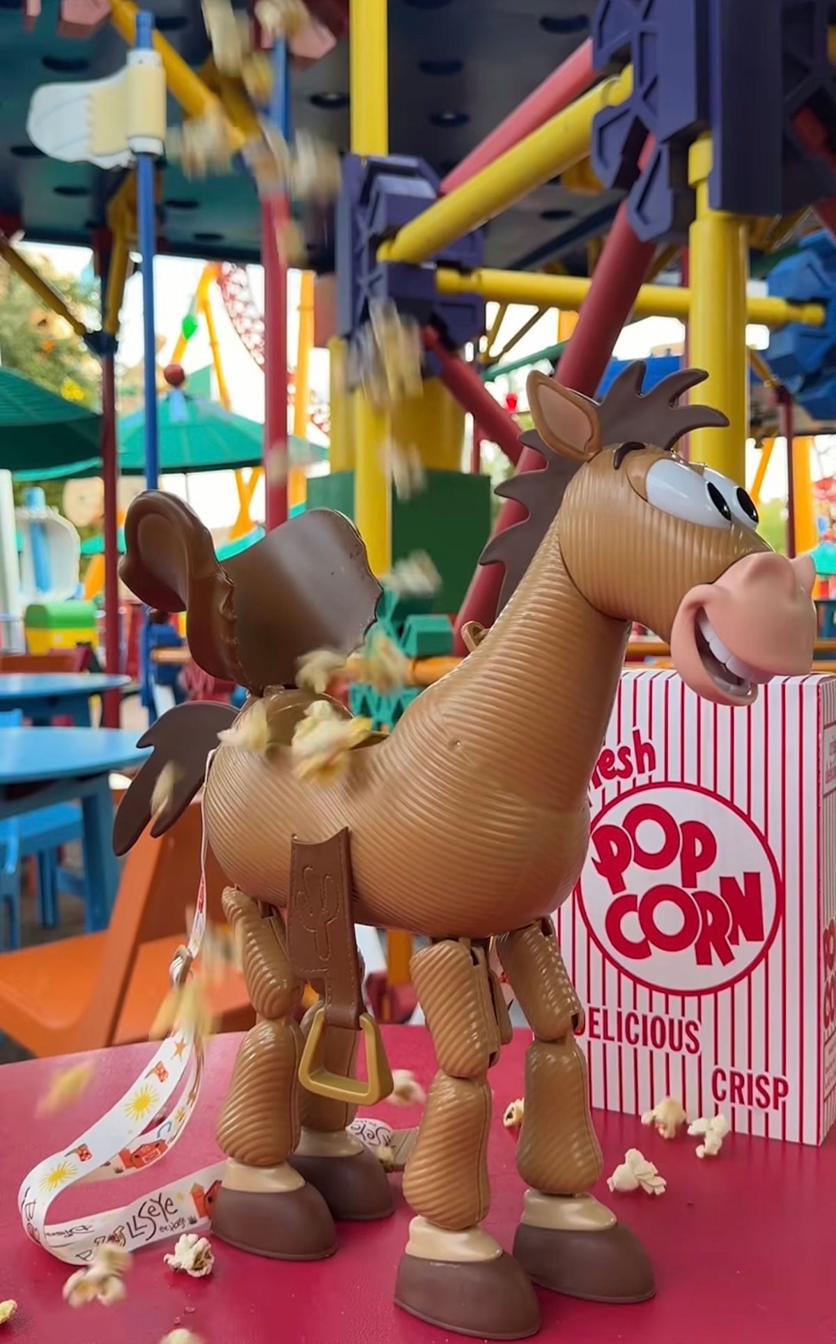New Bullseye Popcorn Bucket Gallops Into Disney Parks This Month