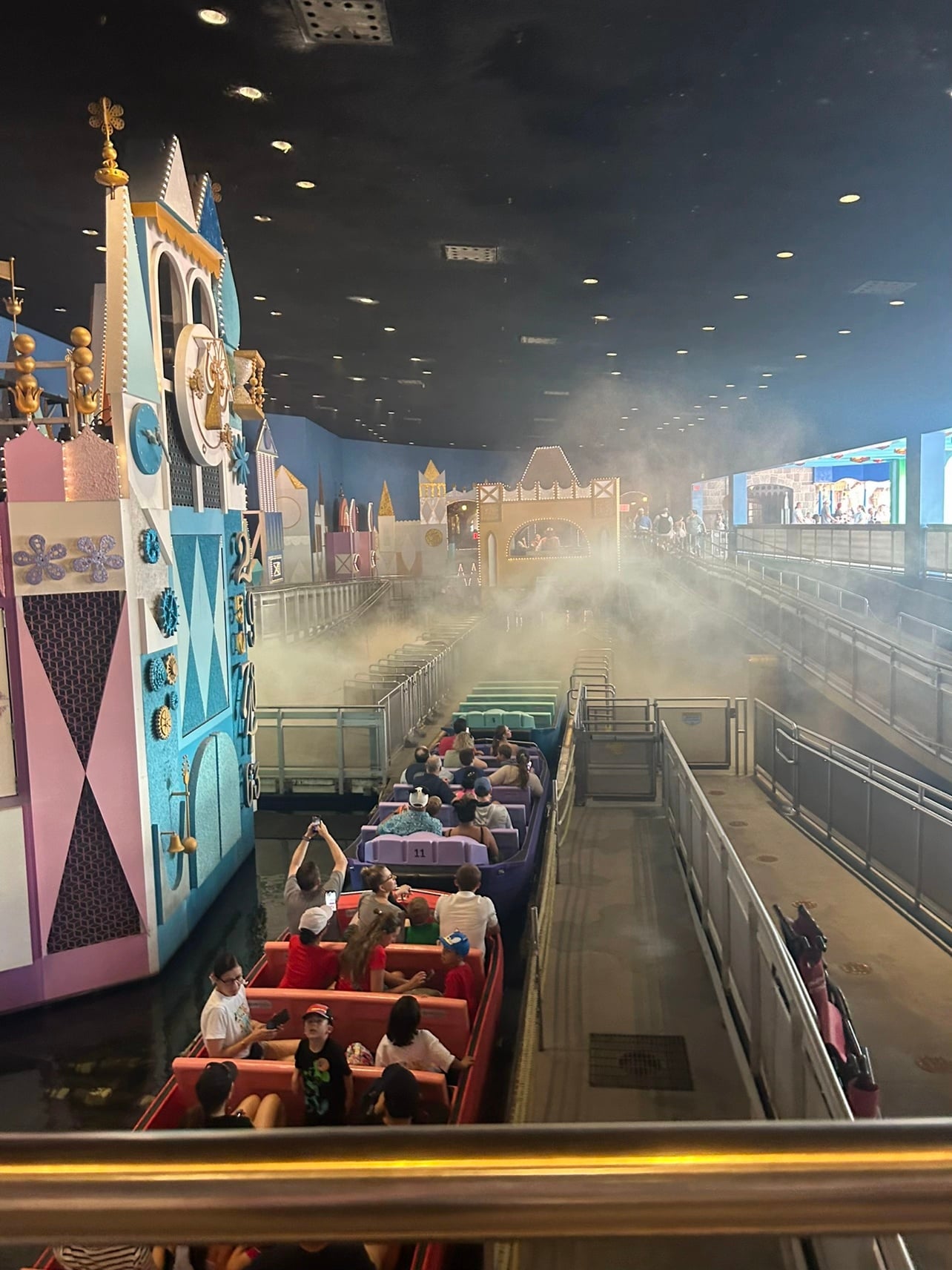 Fire at “it’s a small world” Loading Station in Magic Kingdom - Disney ...